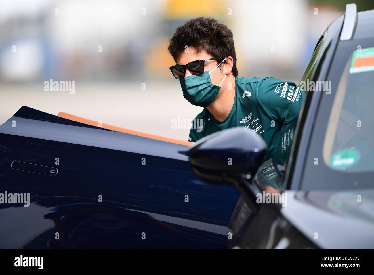 Aston martin cognizant f1 team drive hi-res stock photography and ...