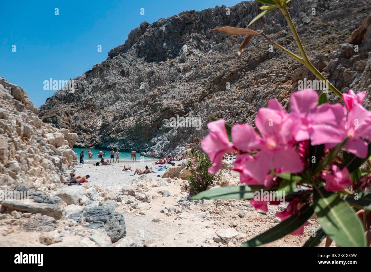 Secluded Seitan Limania Beach, the incredible hidden secret treasure, a ...