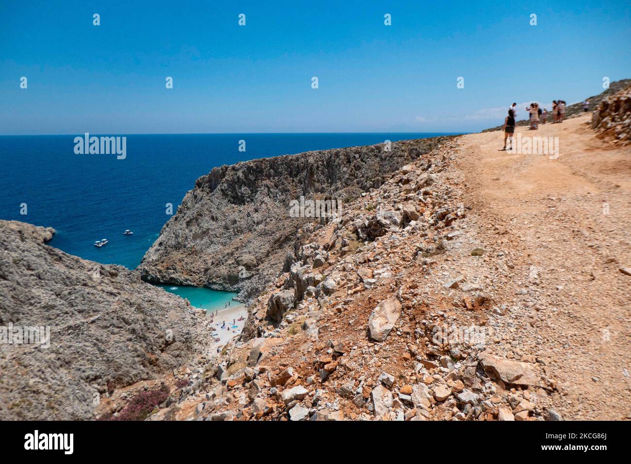 Secluded Seitan Limania Beach, the incredible hidden secret treasure, a ...