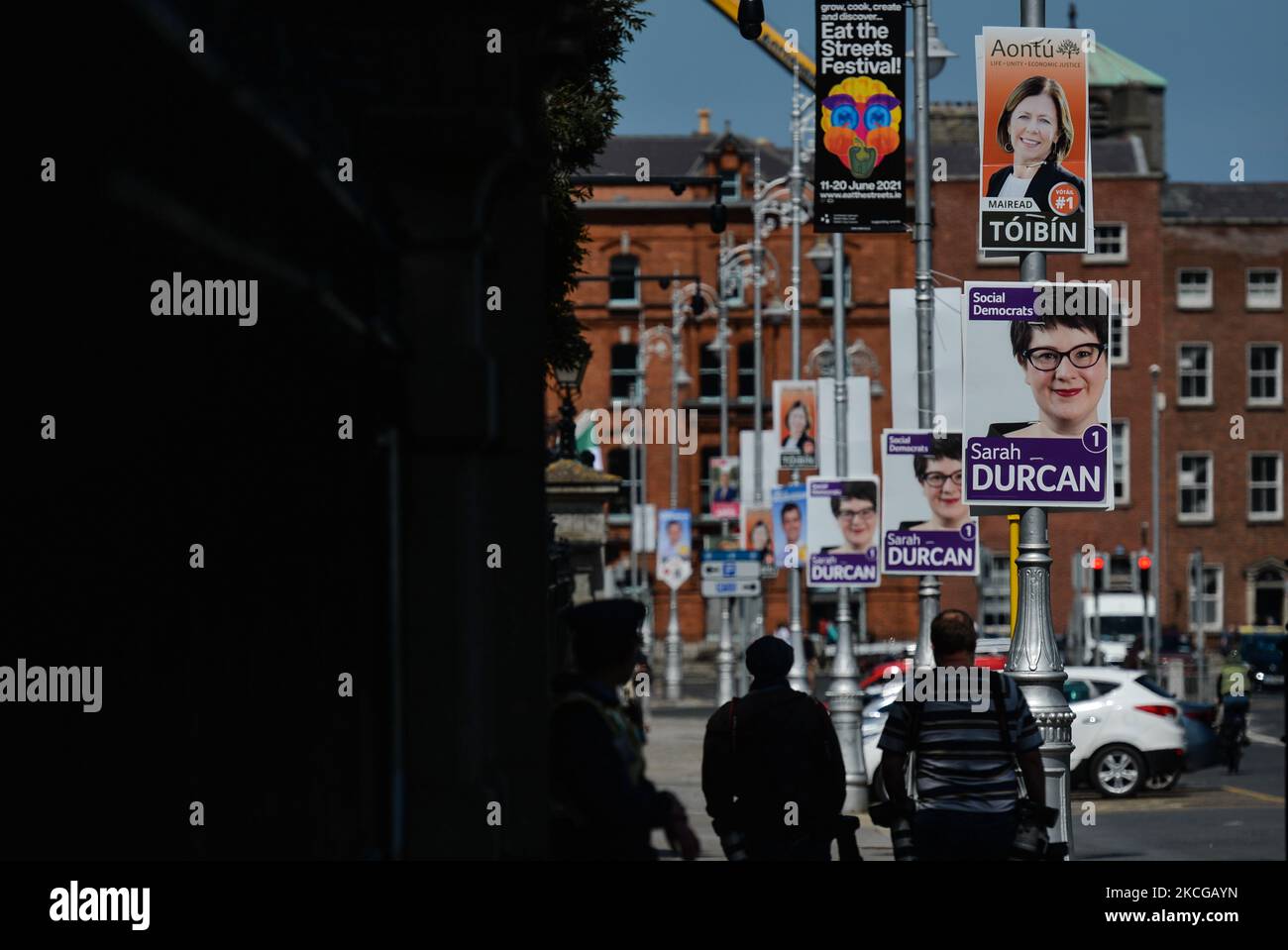 Irish election posters hi-res stock photography and images - Alamy