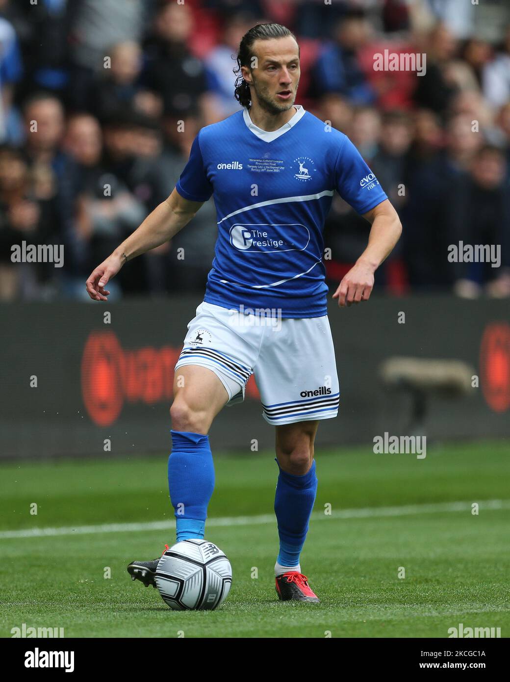 Jamie Sterry of Hartlepool United during the Vanarama National League ...