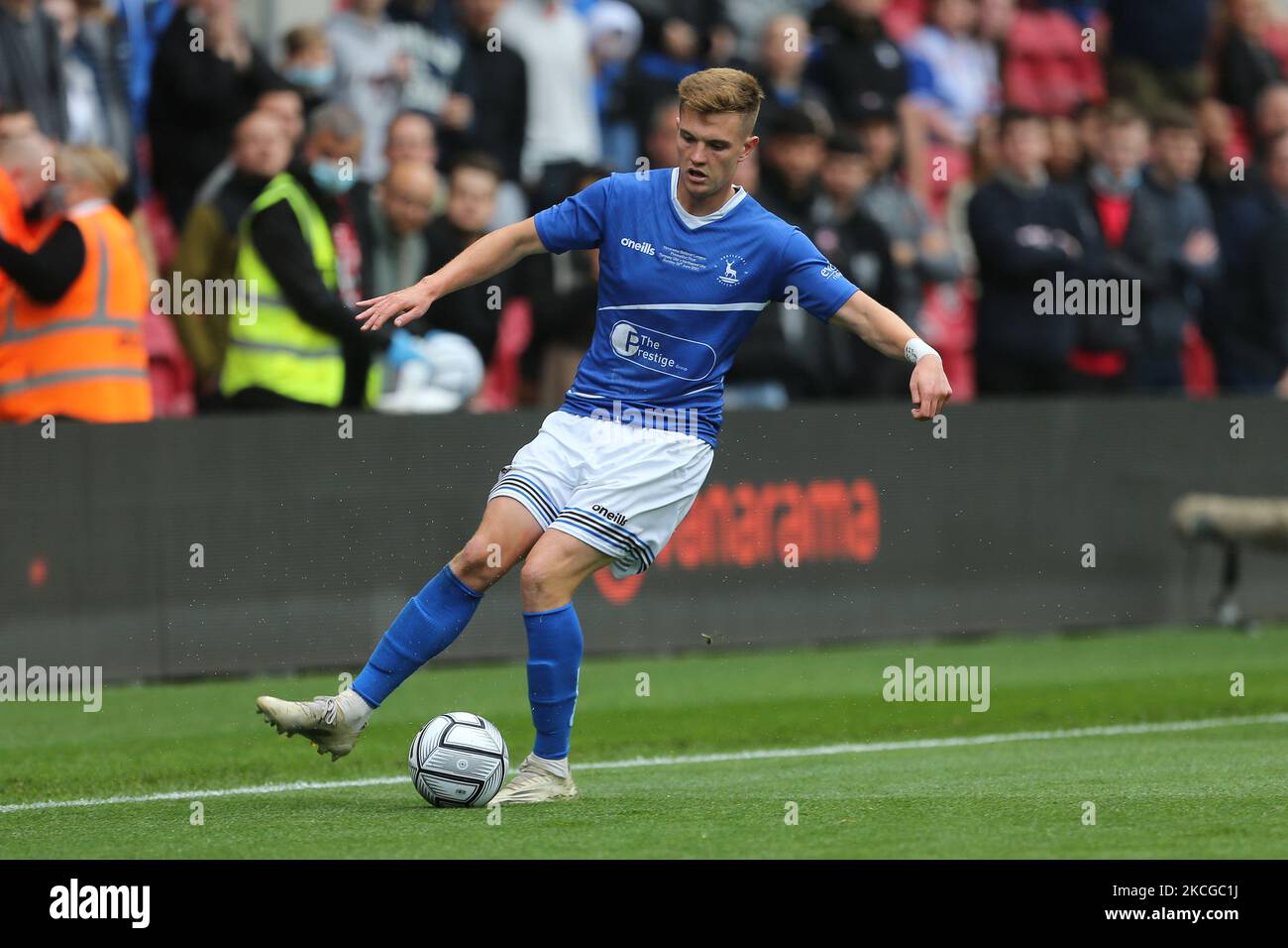 Mark Shelton of Hartlepool United during the Vanarama National League ...