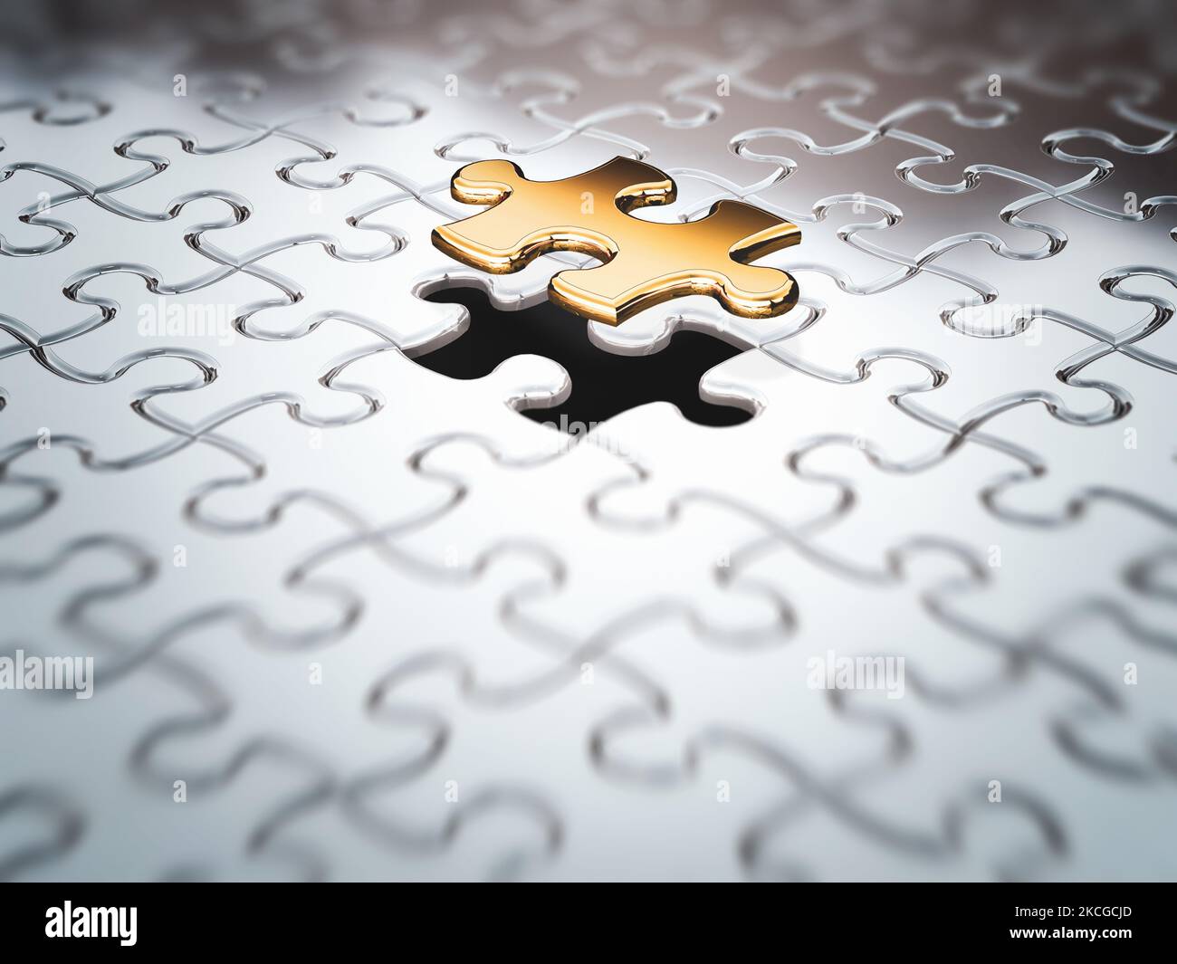 A valuable last piece of the puzzle signifies the completion of purpose ...