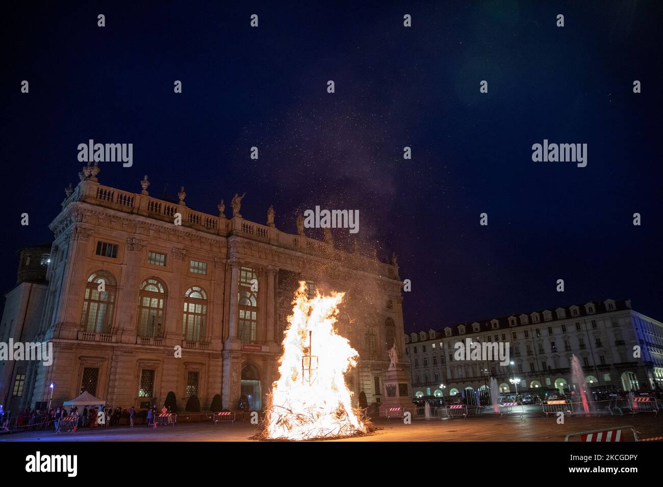 The Turin feast of Saint John Patron is celebrated with the traditional ...