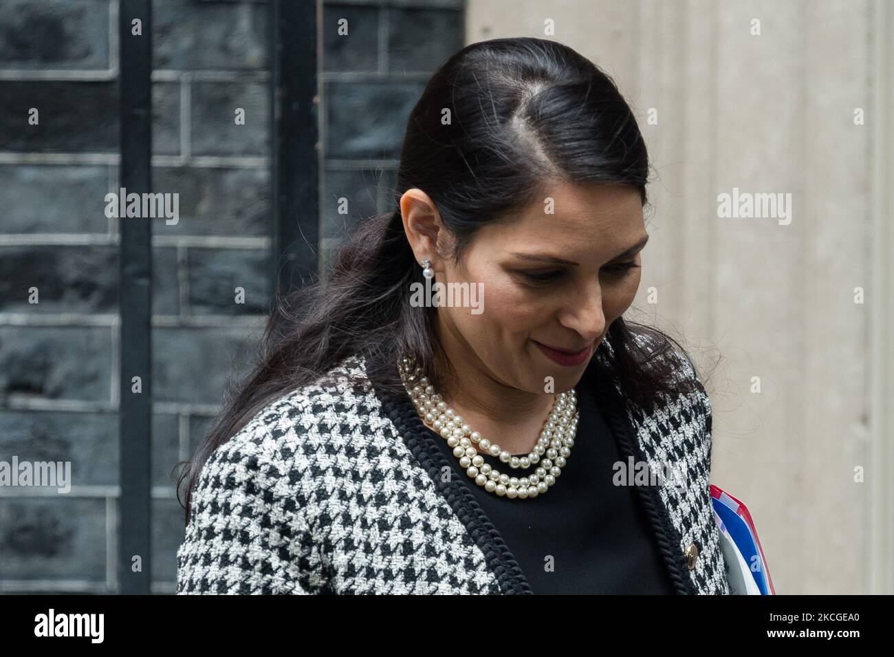 Home department priti patel leaves hi-res stock photography and images - Alamy