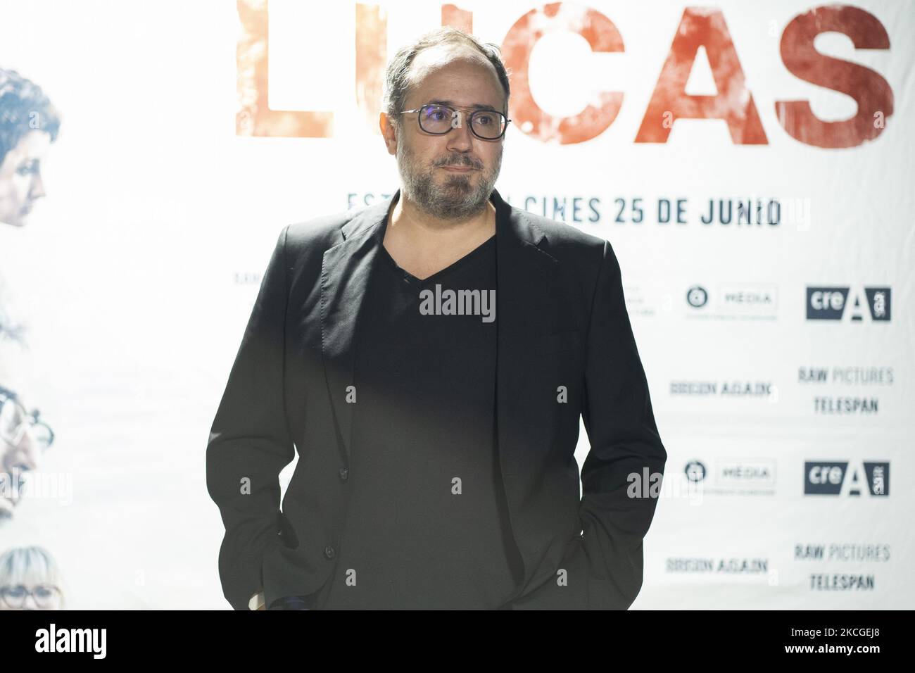 Alex Montoya attends 'Lucas' premiere at the Yelmo Ideal cinema on June ...