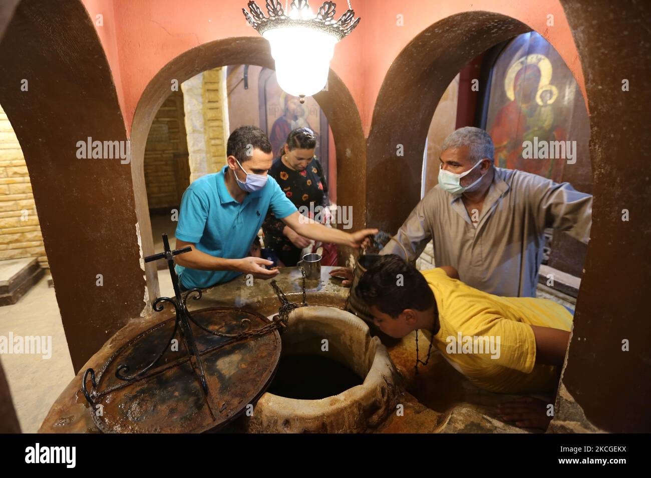 The complex of religions in Old Cairo brings together in one area the ...