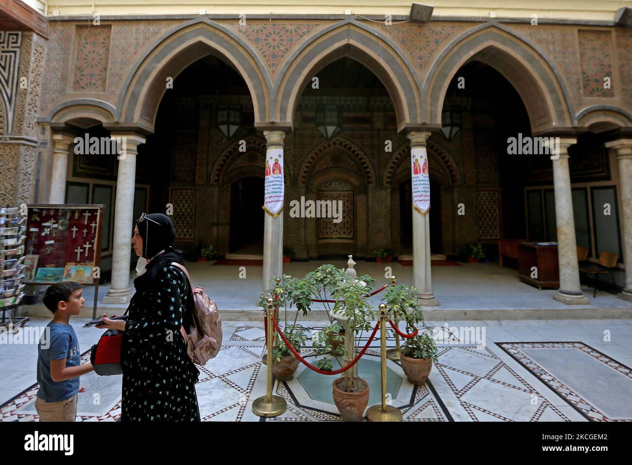 The complex of religions in Old Cairo brings together in one area the ...