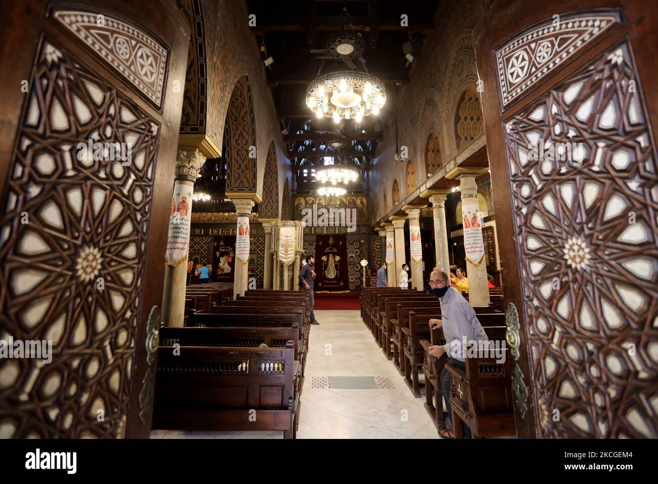 The complex of religions in Old Cairo brings together in one area the ...