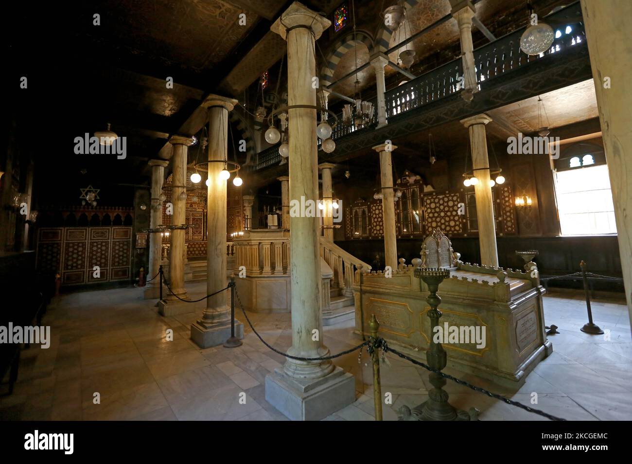 The complex of religions in Old Cairo brings together in one area the ...