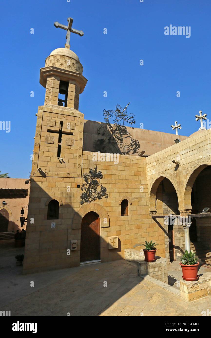 The complex of religions in Old Cairo brings together in one area the ...