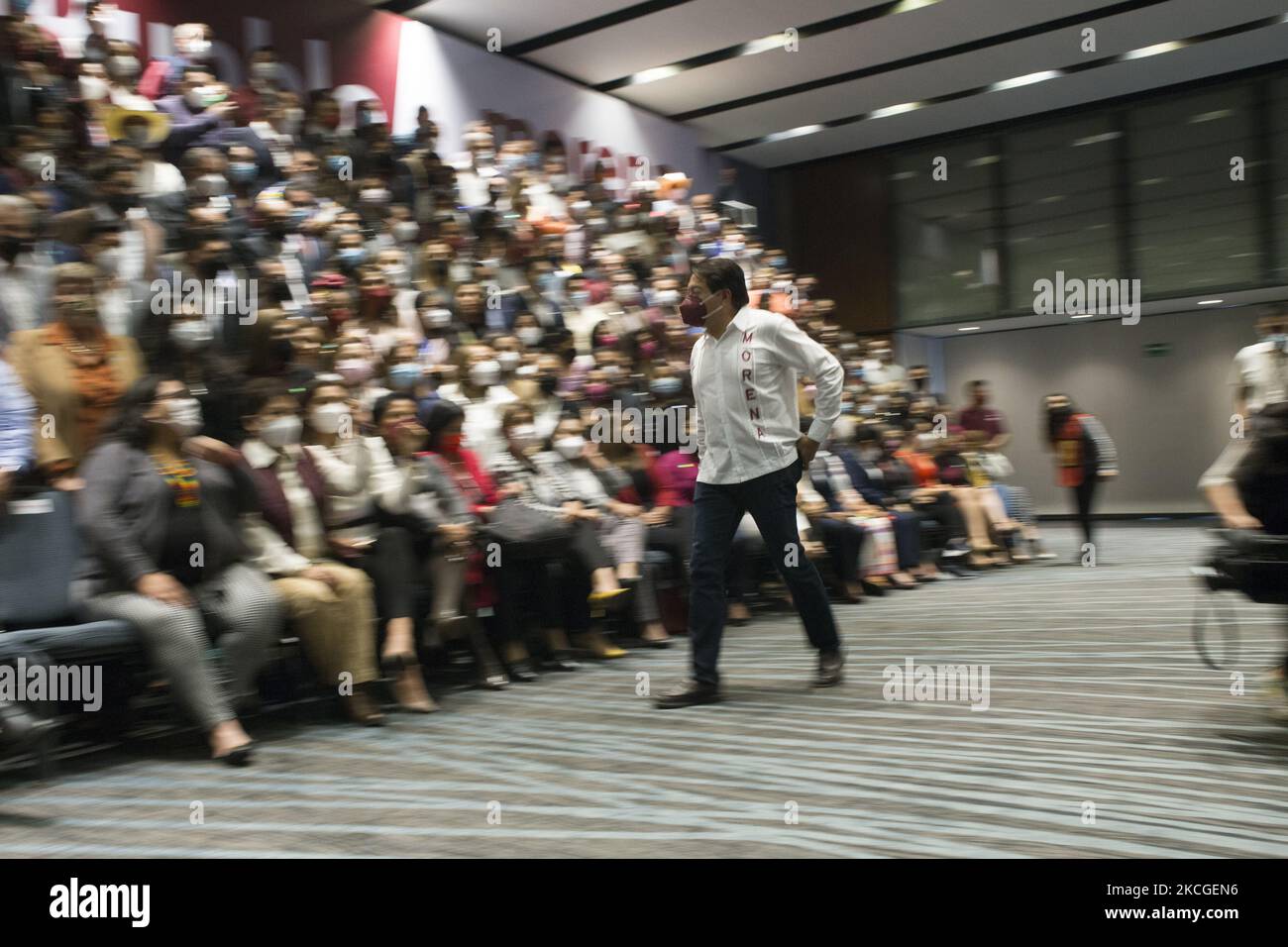 The national president of the National Regeneration Movement (Morena by ...