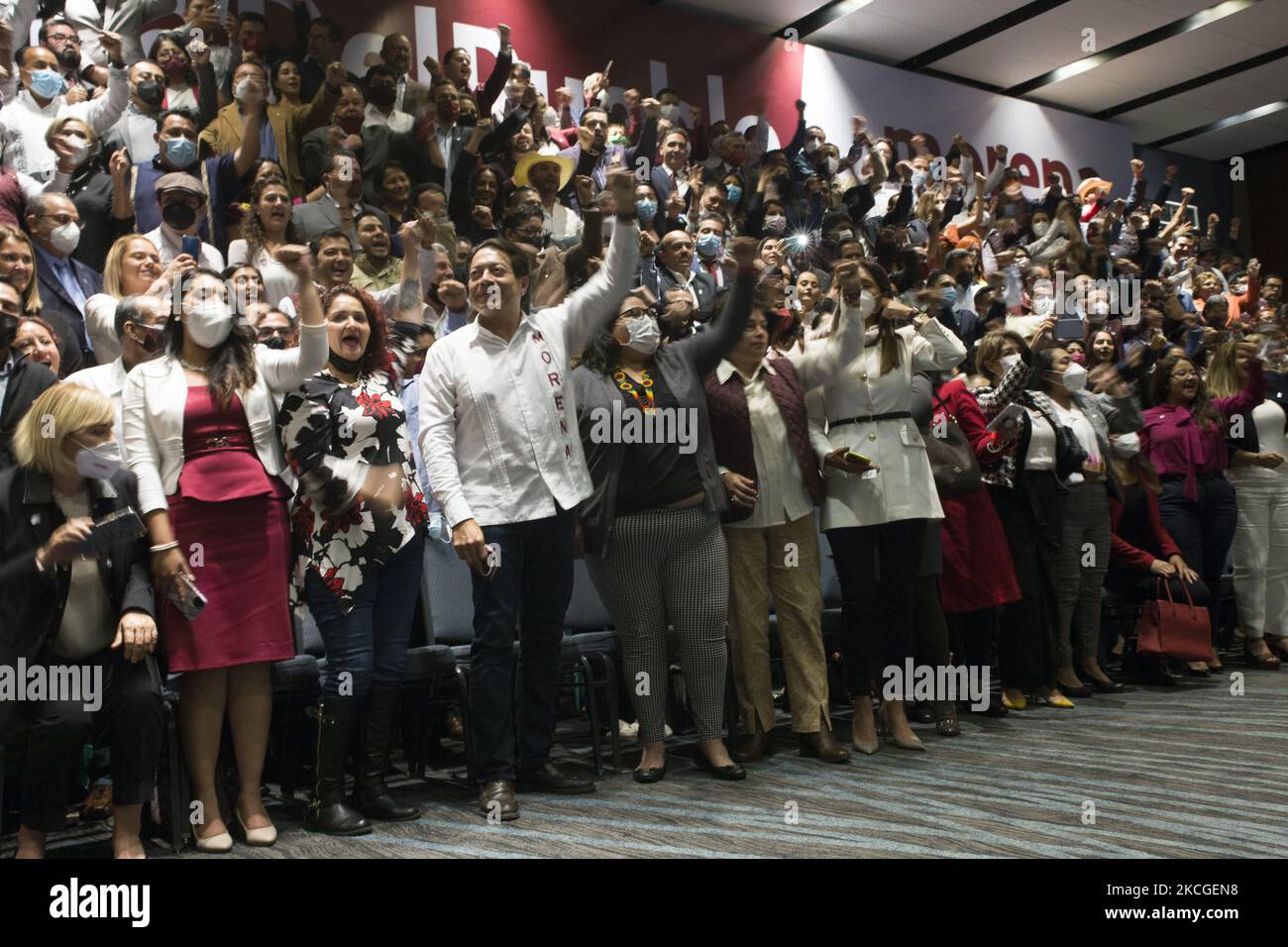 The national president of the National Regeneration Movement (Morena by ...