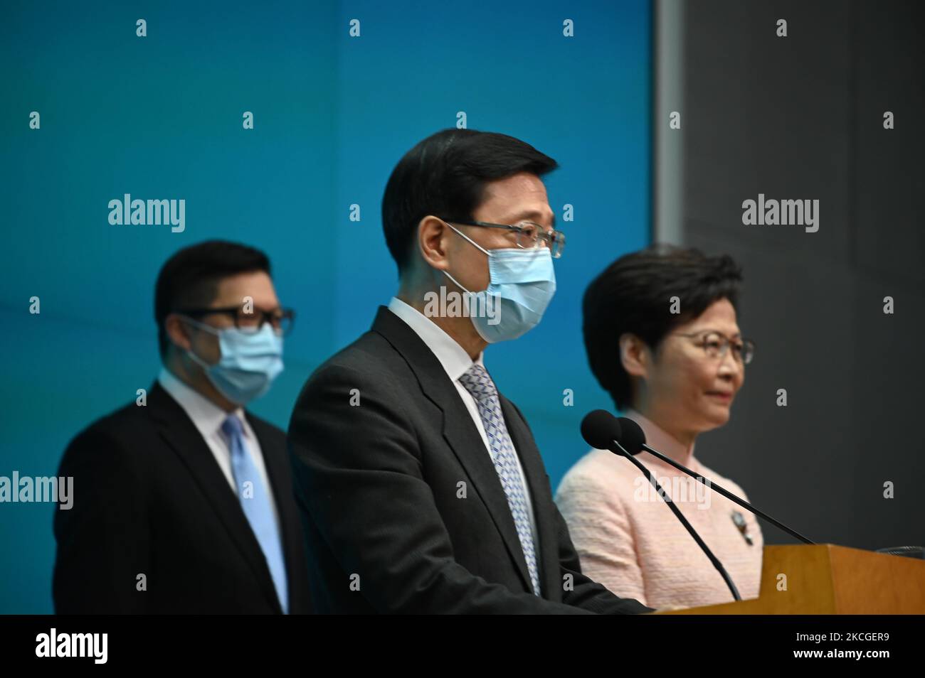 Current hong kong chief executive john lee hi-res stock photography and ...