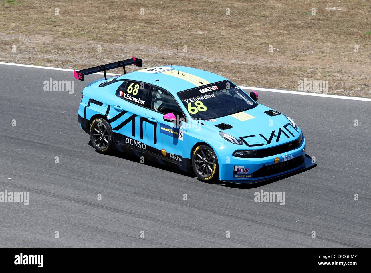 Yann Ehrlacher of France and Cyan Racing Lynk & Co Team competes during ...