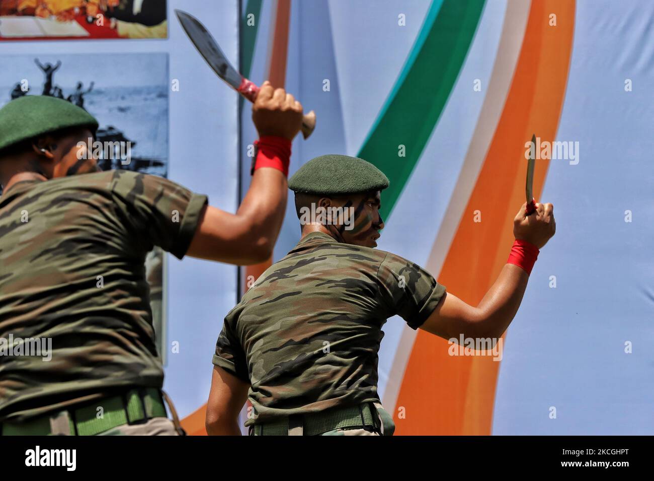 Indian Army's Gorkha Regiment Soldiers perform during an Event in ...