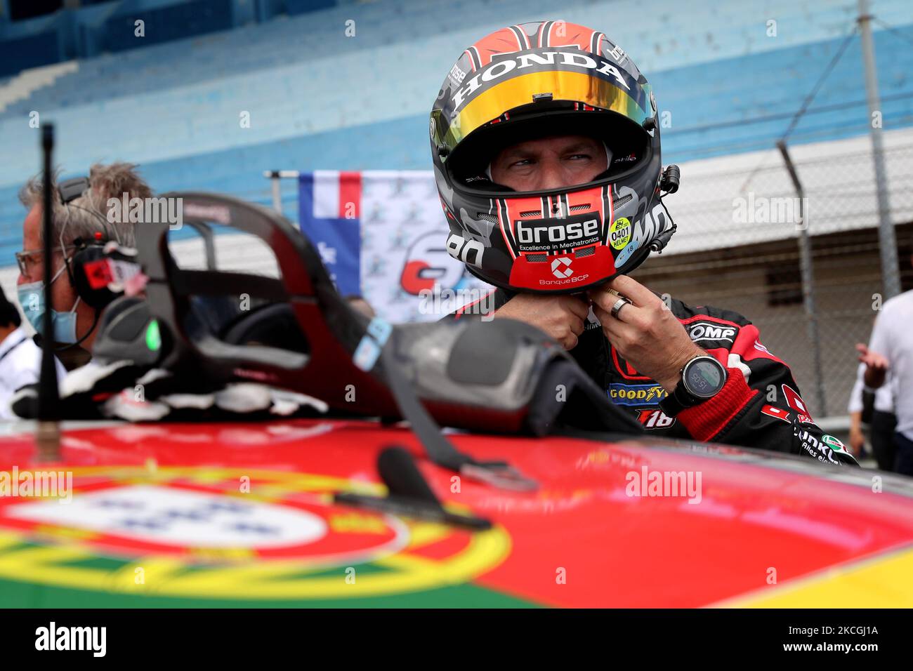 Tiago Monteiro of Portugal and ALL-INKL.DE Munnich Motorsport team ...