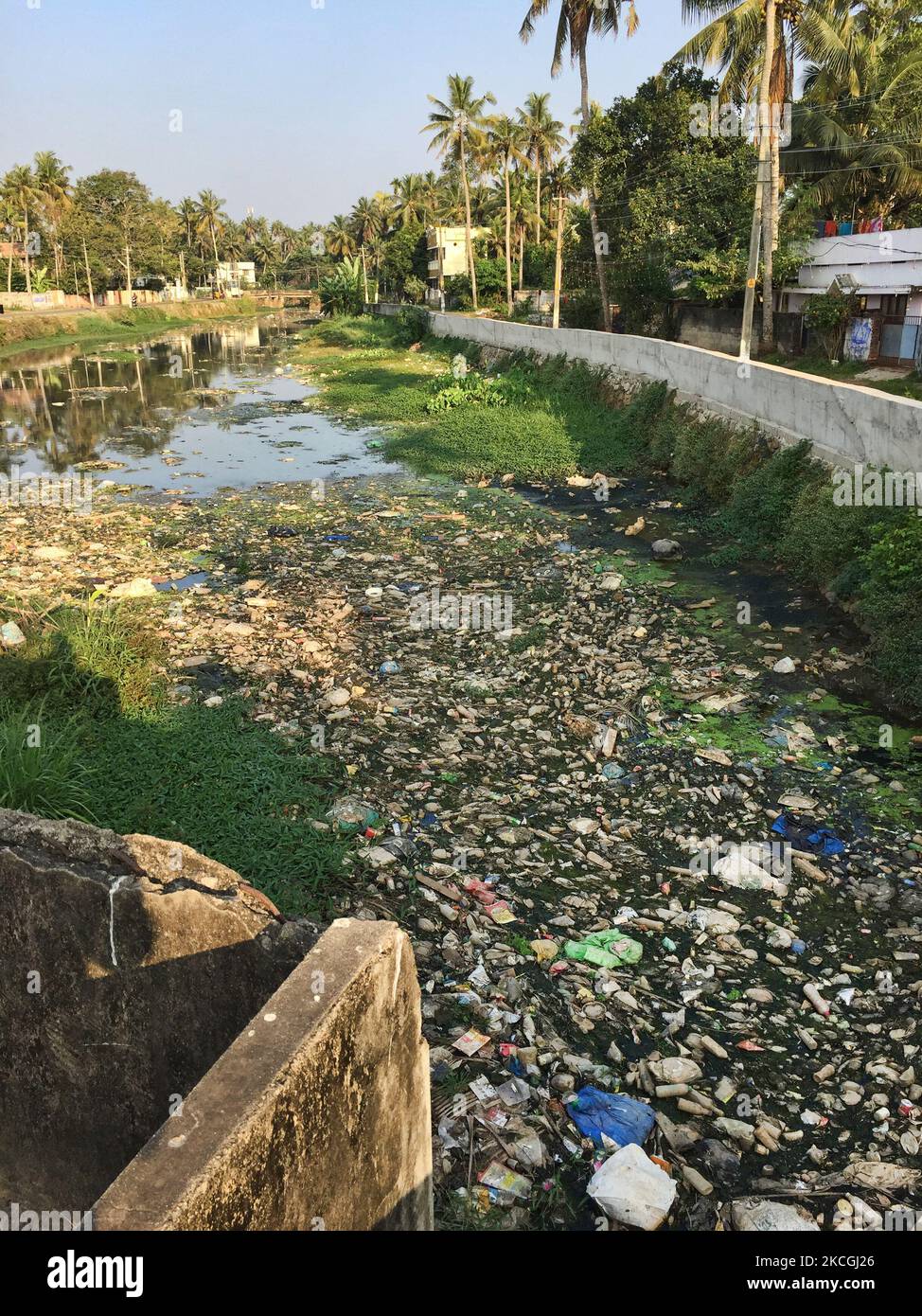 Sewage kerala hi-res stock photography and images - Alamy