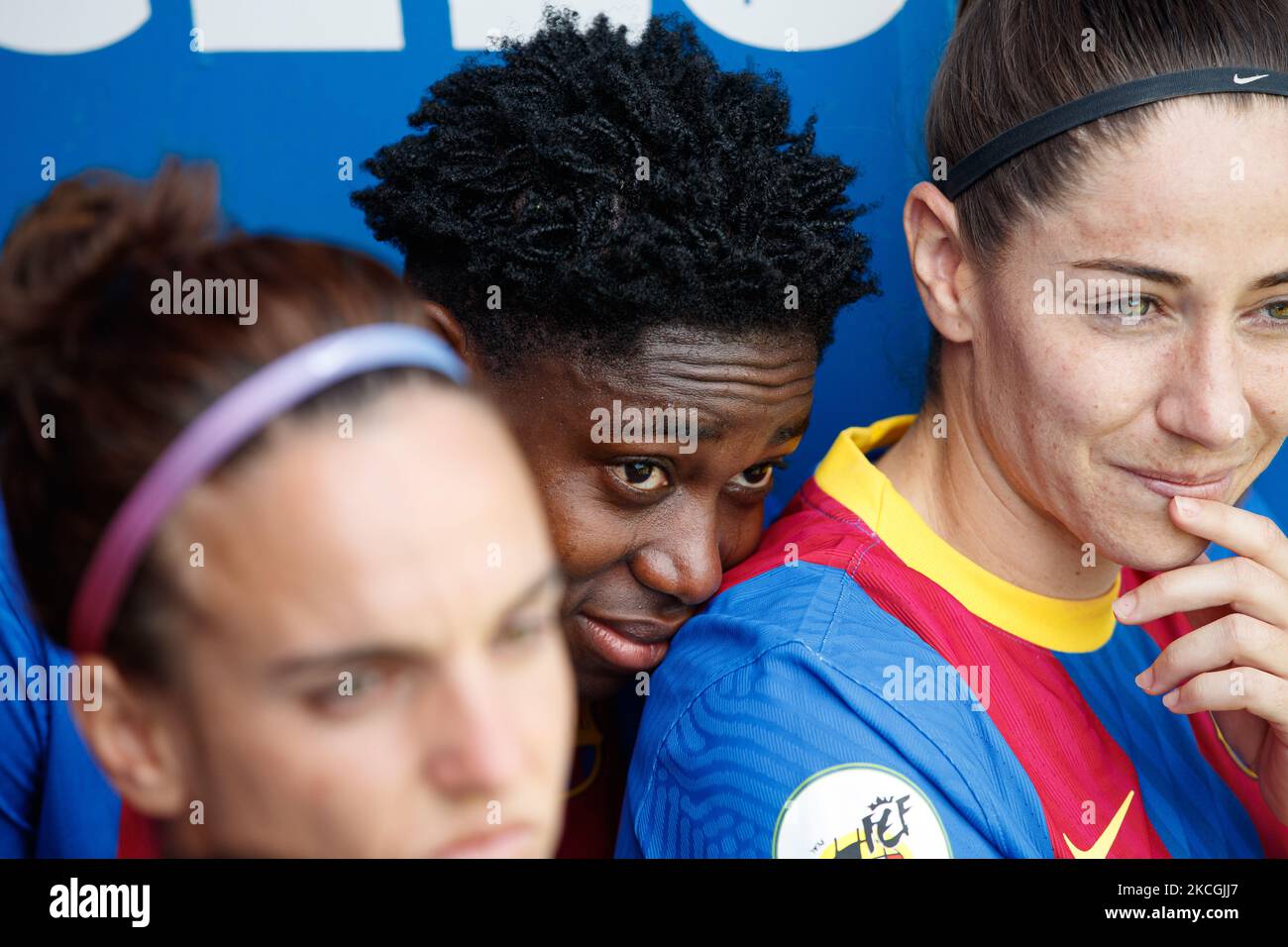 Asisat Oshoala of FC Barcelona during the Primera Iberdrola match ...