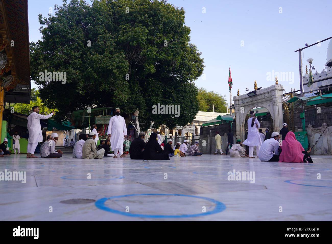 Indian Pilgrims visit the Shrine of Sufi Saint Hazrat Khwaja Moinuddin ...