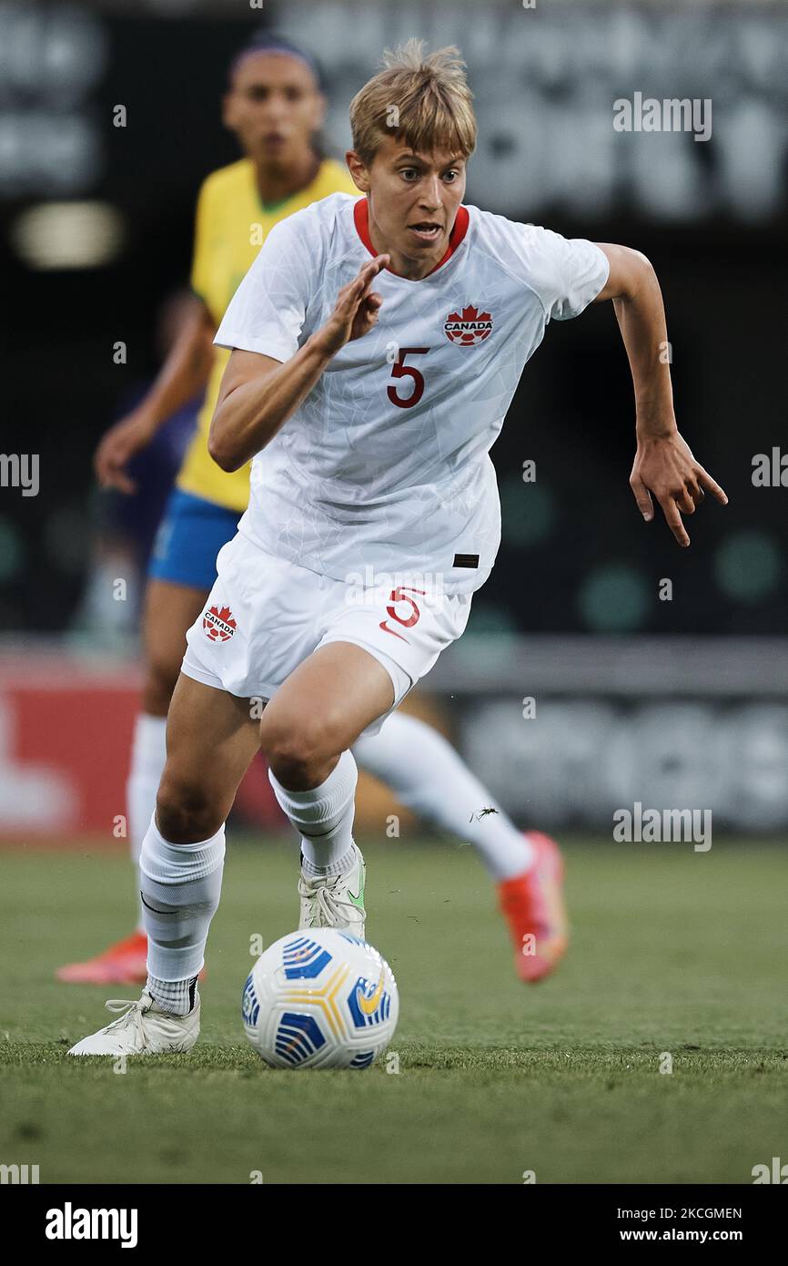 Quinn of Canada in action during the Women's International Friendly ...