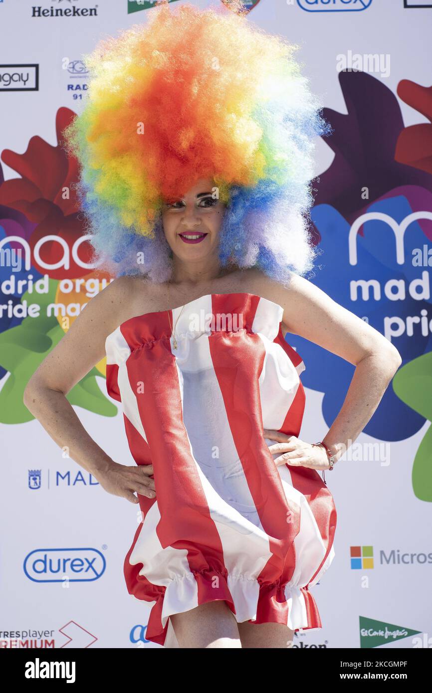 La Terremoto de Alcorcon attends MADO opening speech photocall on June ...