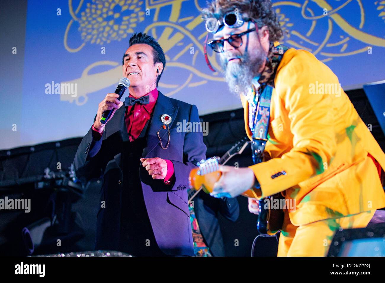 Mauro Ferrara during Extraliscio performs live for La Milanesiana at ...