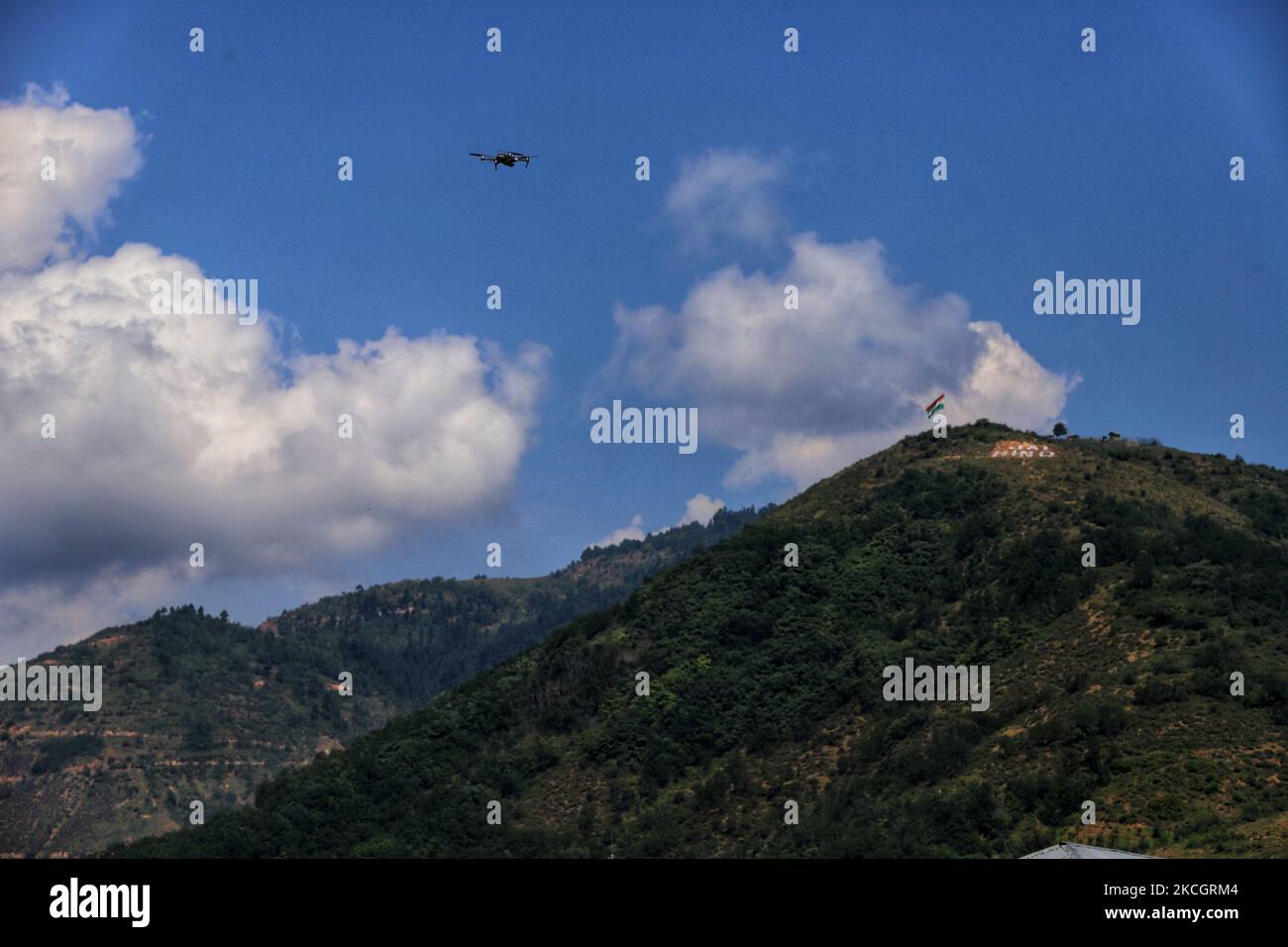 Indian national flag jammu kashmir hi-res stock photography and images ...
