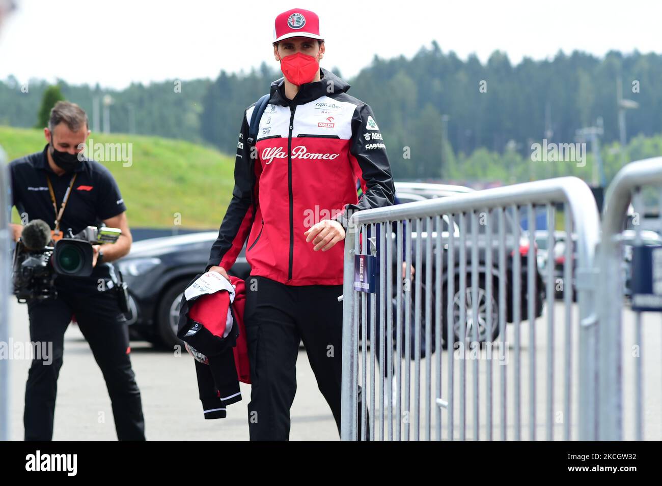 Red bull racing antonio giovinazzi hi-res stock photography and images ...