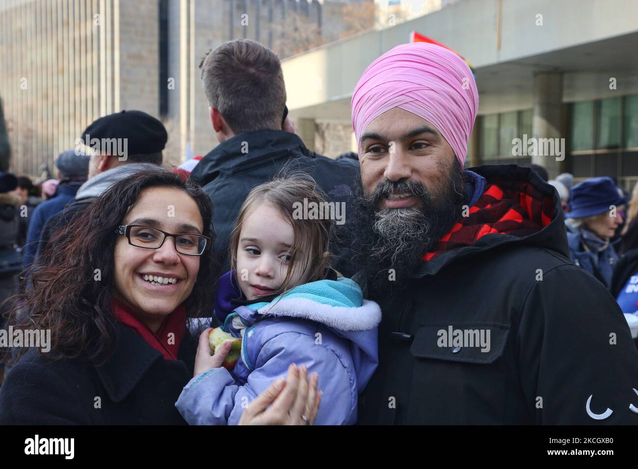 Jagmeet Singh, Leader of the New Democratic Party (NDP), poses with ...