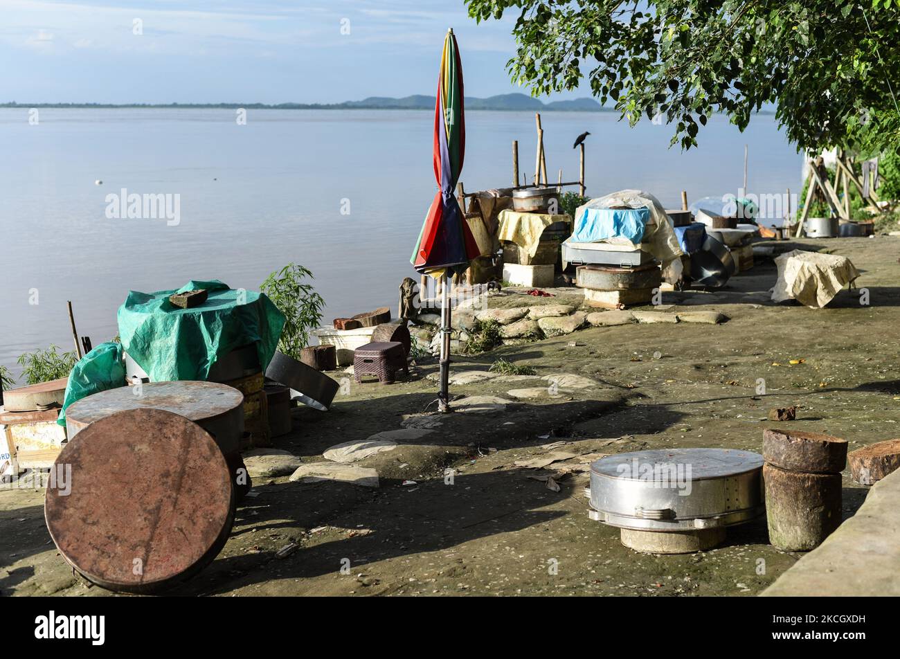 Closed fish market during COVID-19 induced restrictions in Guwahati ...
