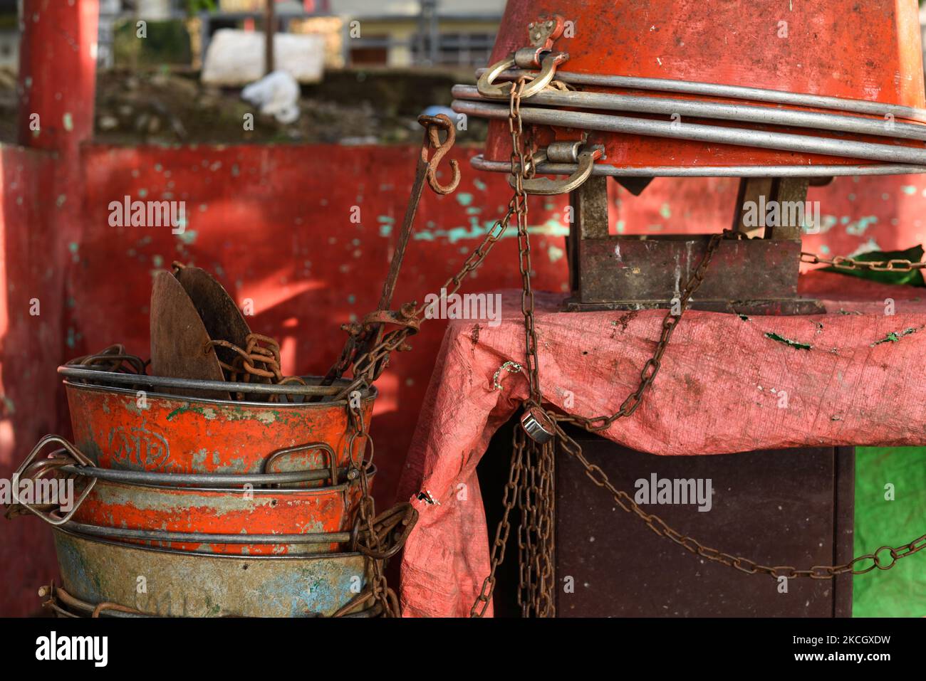 Closed fish market during COVID-19 induced restrictions in Guwahati ...