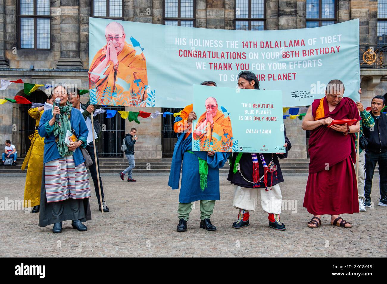 Tsering Jampa, executive director of the Netherlands ICT (International ...