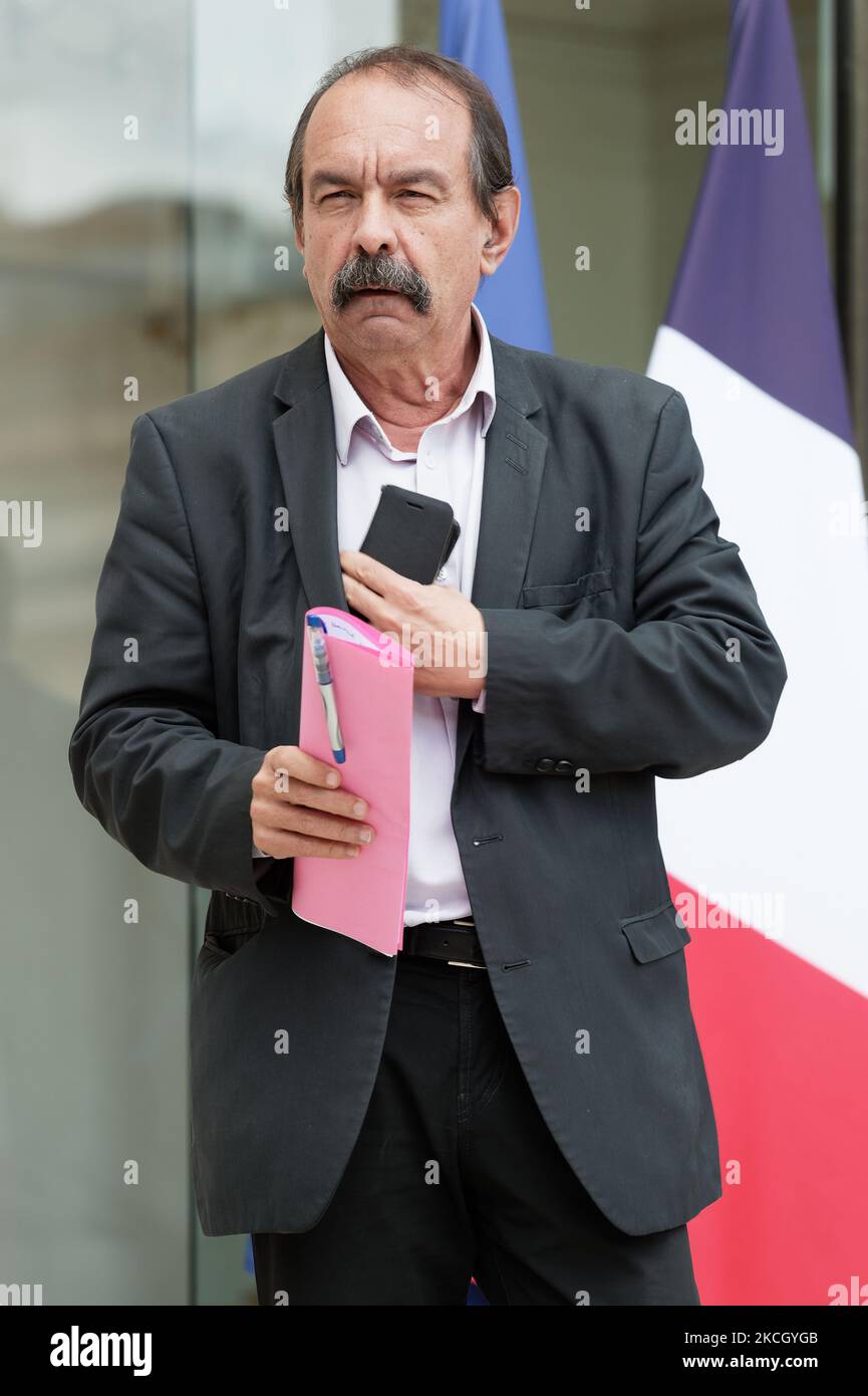 Philippe martinez general secretary hi-res stock photography and images ...