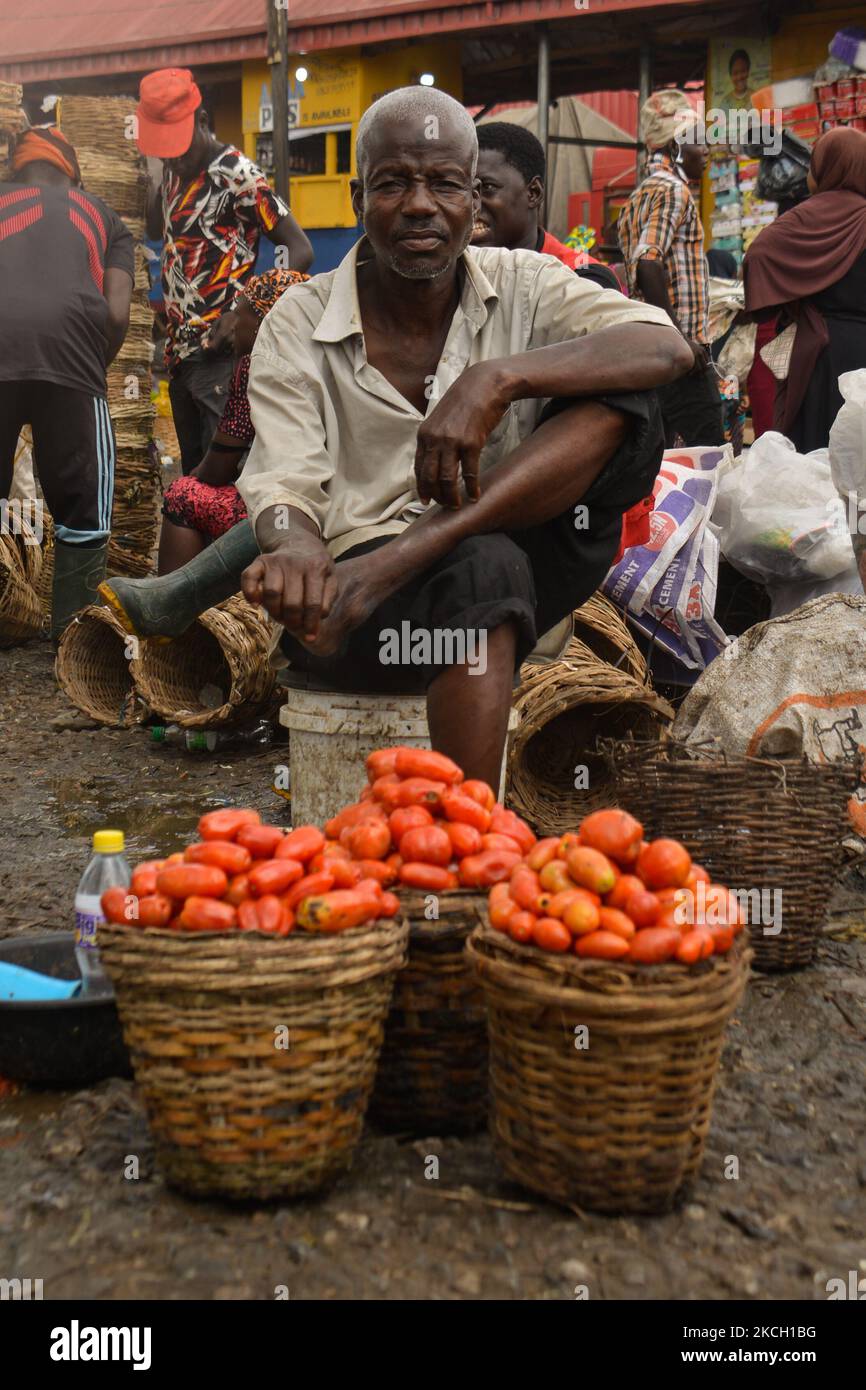 Mile 12 market lagos nigeria hi-res stock photography and images - Alamy