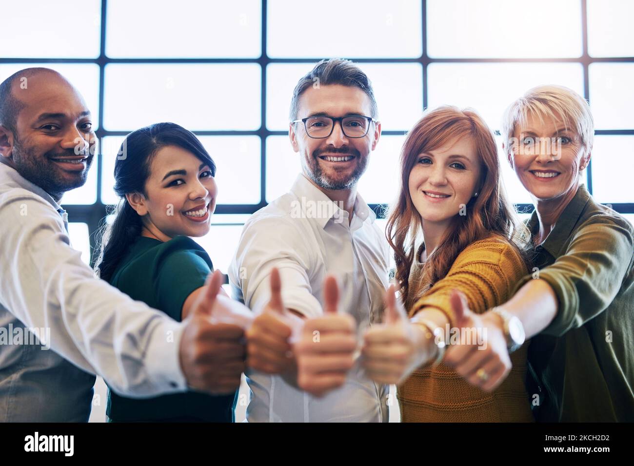 Thats a 10 out of 10 from us. Cropped portrait of a team of colleagues ...