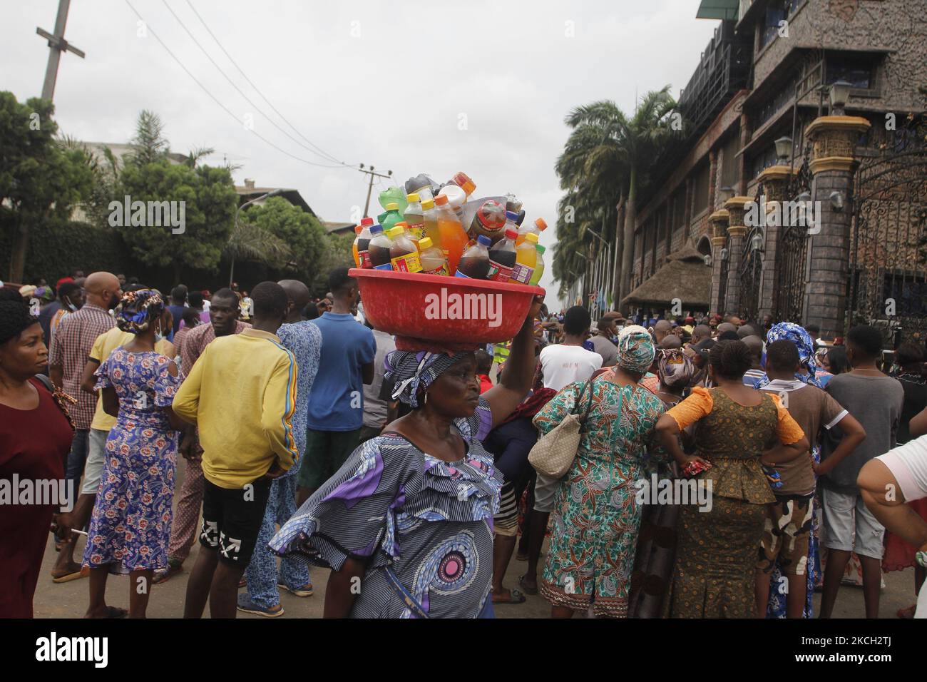 Lagos nigeria crowd hi-res stock photography and images - Alamy