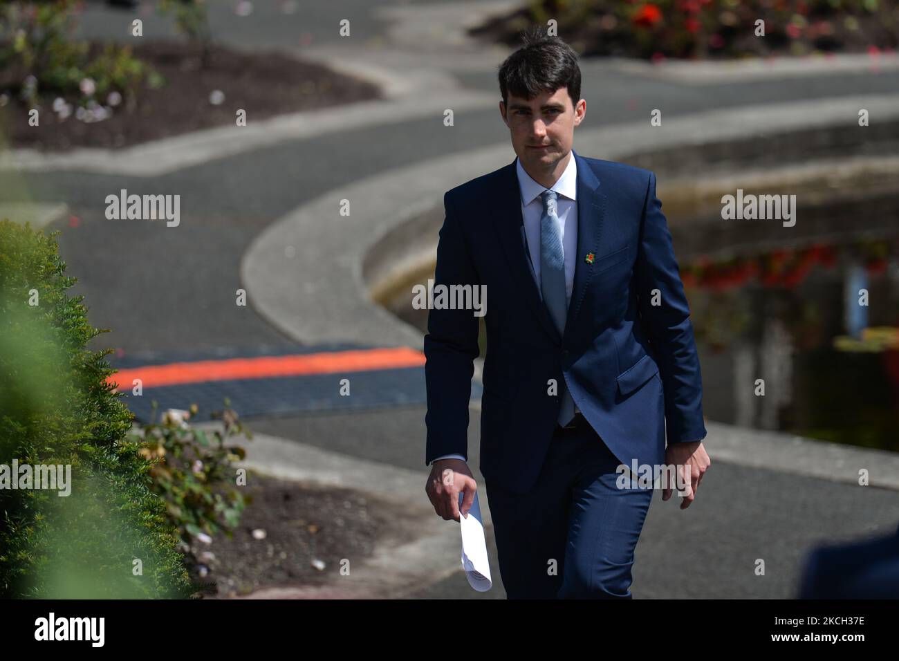 Minister of State Jack Chambers, representing the Taoiseach and the ...