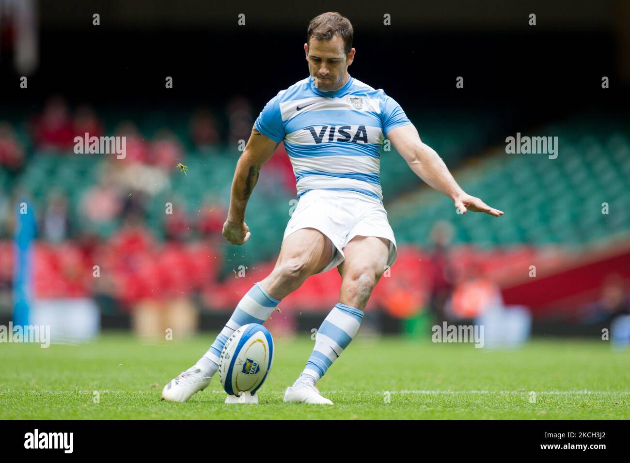 Matias Moroni (Argentina) looks on during the 2021 Summer ...