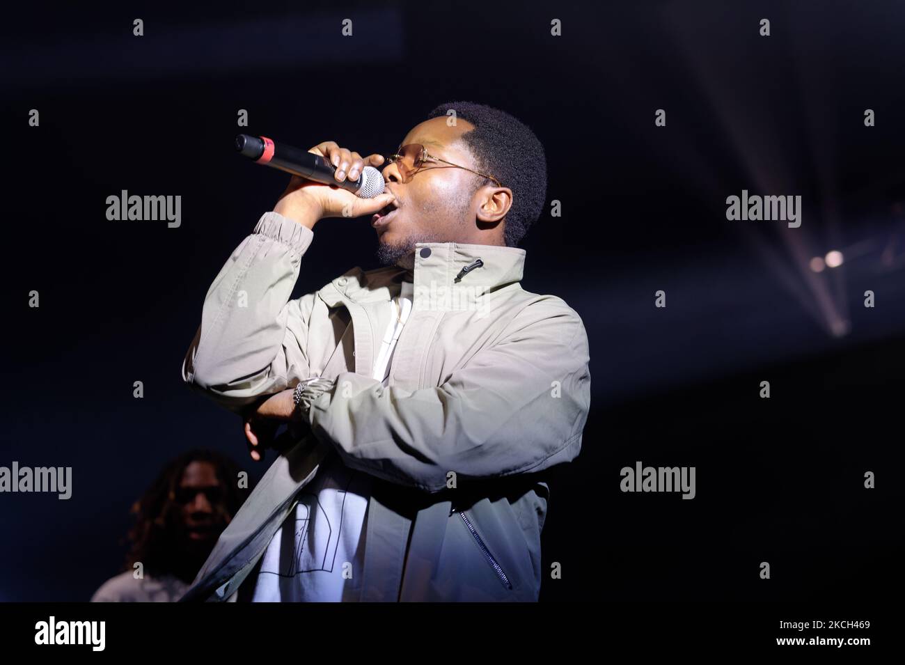 Singer LETO performs during the Chorus Music Festival at La Seine ...