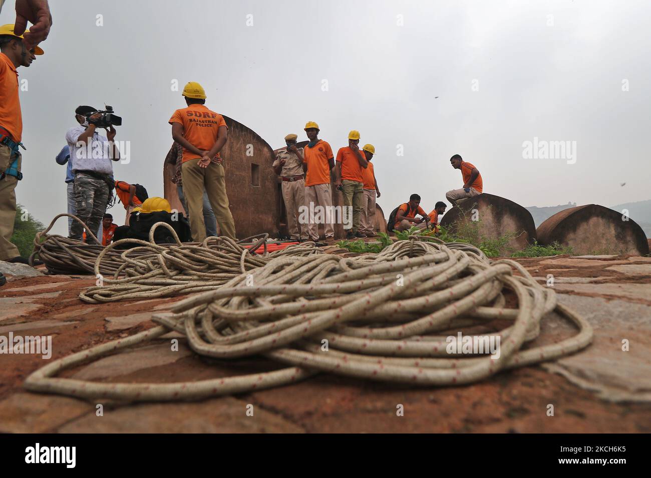 SDRF " State Disaster Response Force " members during search operation ...