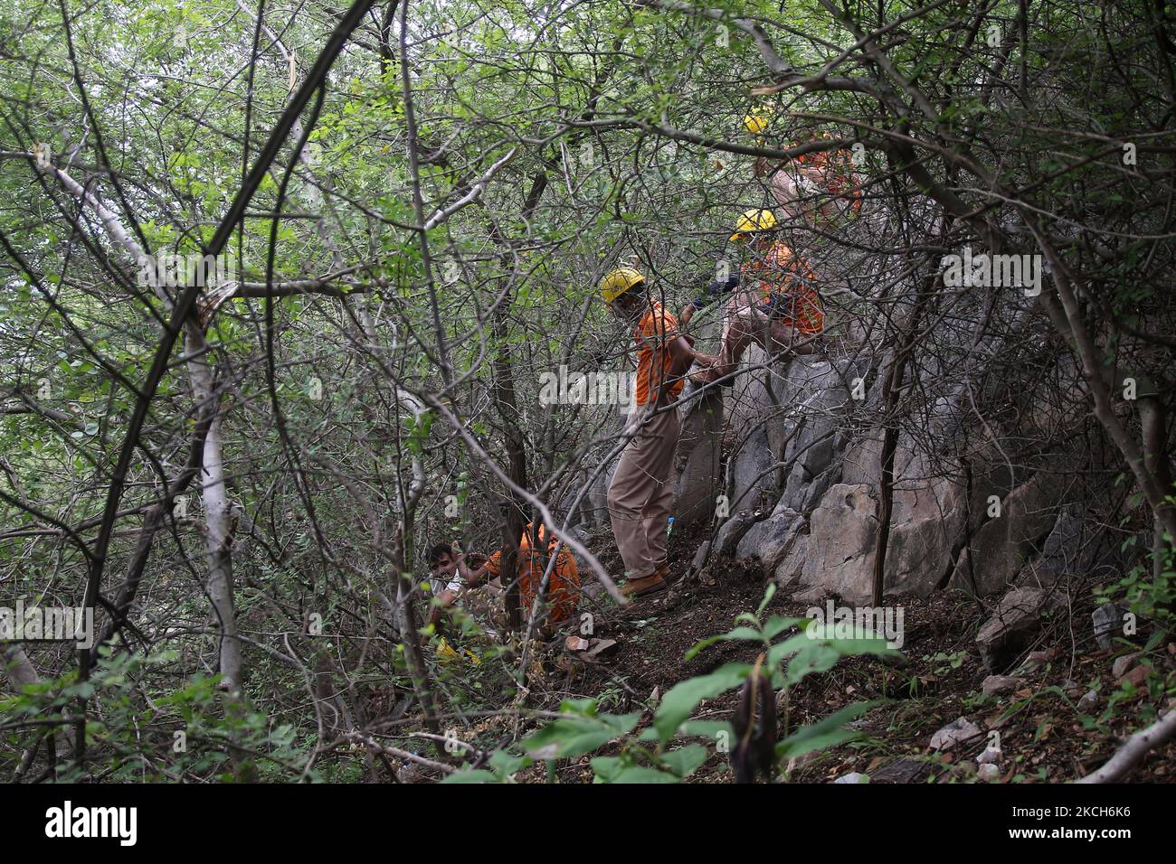 SDRF " State Disaster Response Force " members during search operation ...