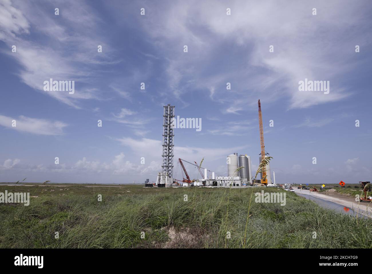 Spacexs south texas campus hi-res stock photography and images - Alamy