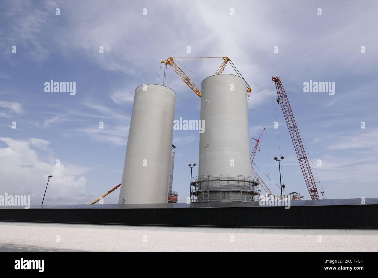 The build site at SpaceX Boca Chica is always evolving. July 13th, 2021 ...