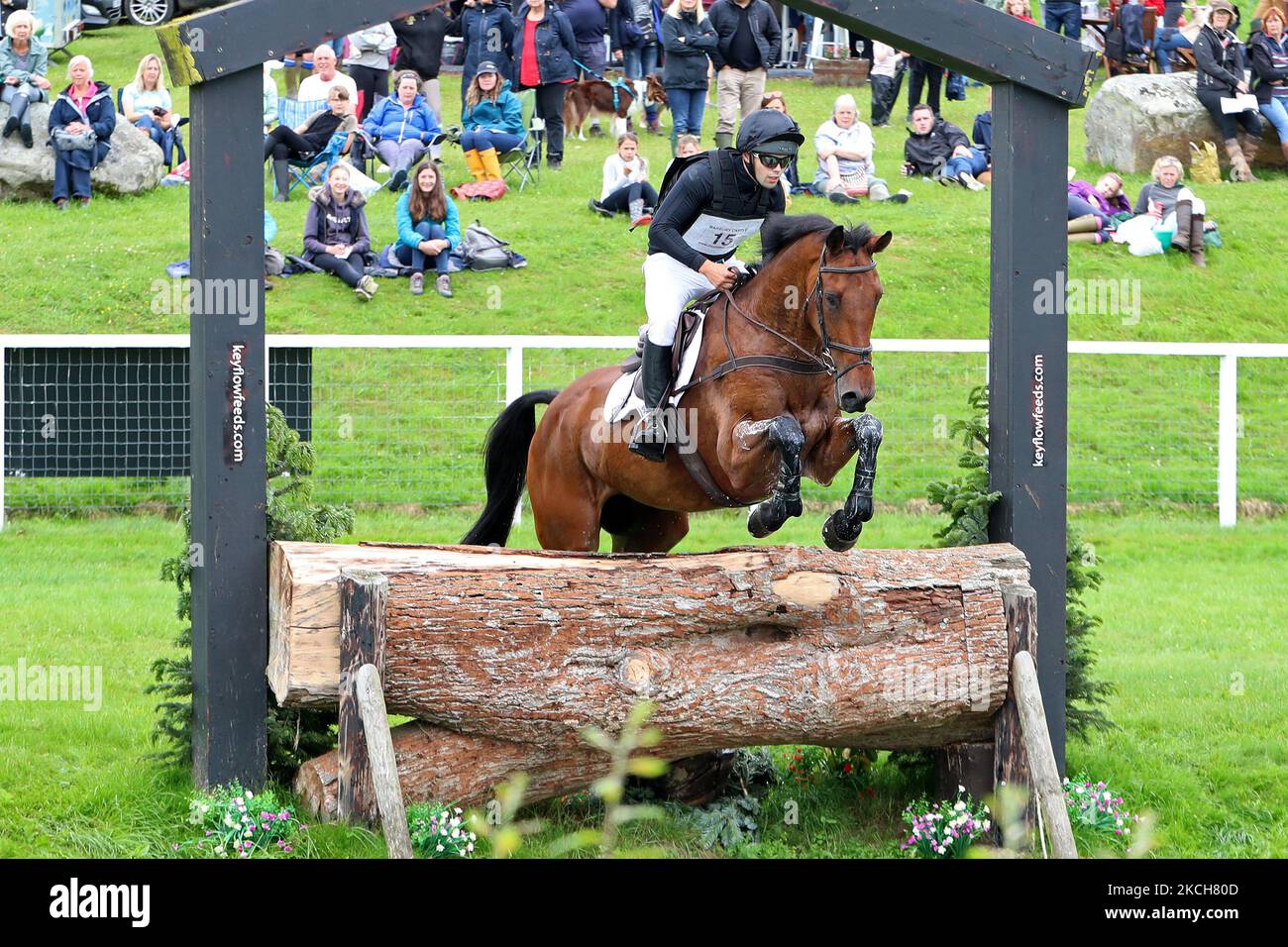 Harry Mutch riding HD Bronze during 4* Cross Country event at the ...