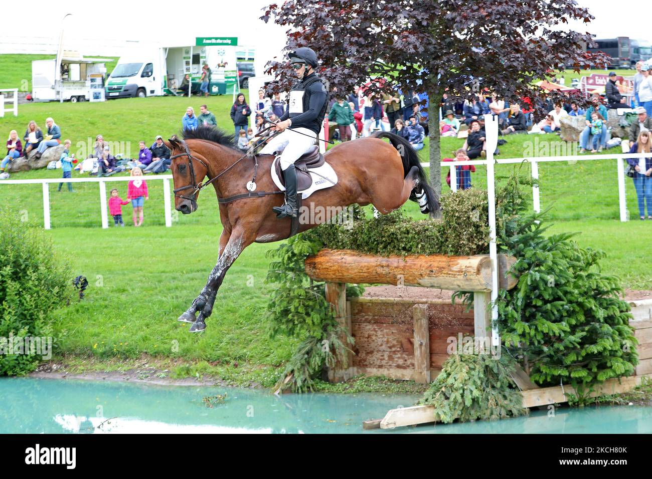 Harry Mutch riding HD Bronze during 4* Cross Country event at the ...