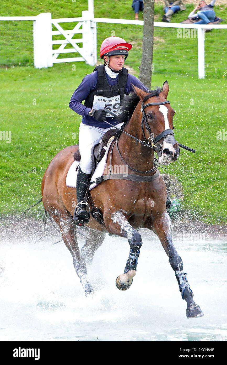 Rosie Fry riding Aunt Augusta during 4* Cross Country event at the ...
