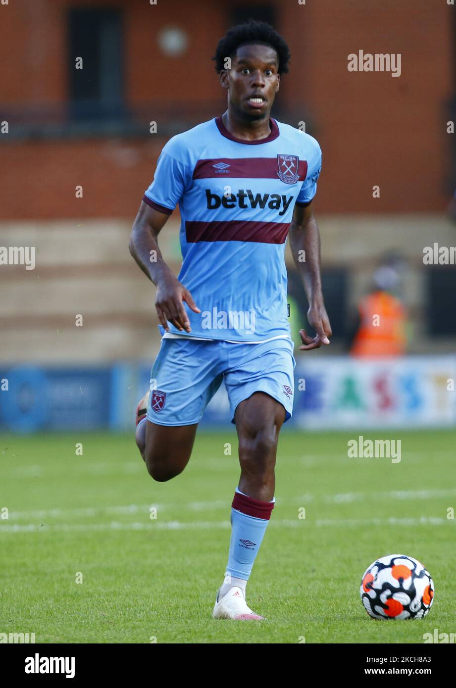 West Ham United's Pierre Ekwah during Friendly between Leyton Orient ...