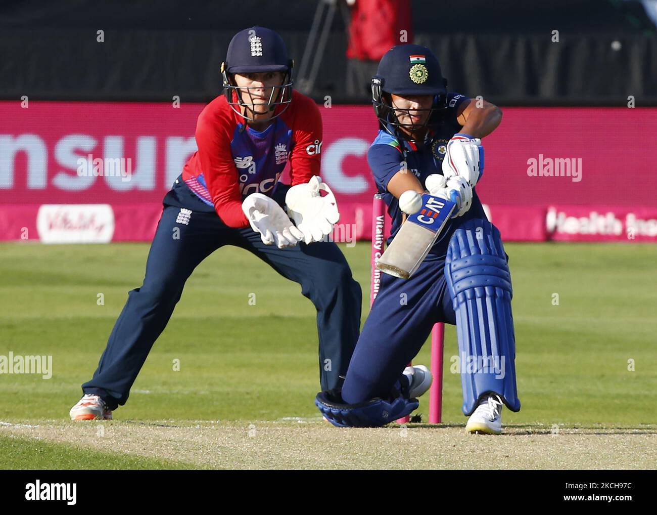 Harmanpreet Kaur of India Women during Womens International 3rd ...