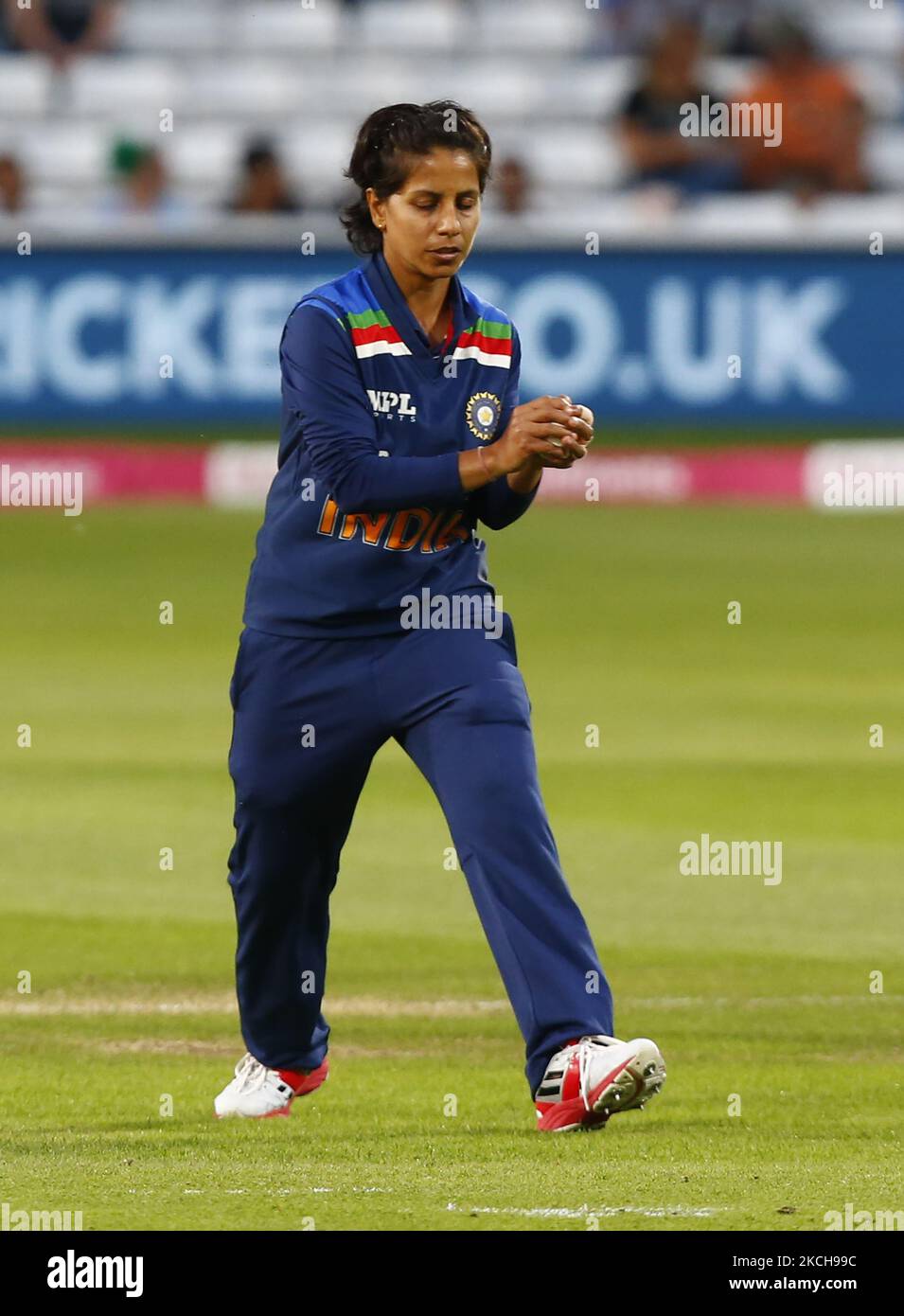 Poonam Yadav of India Women during Womens International 3rd Vitality IT ...